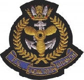 RN-Engine-Room-Branch Blazer Badge – Military Bullion Badges